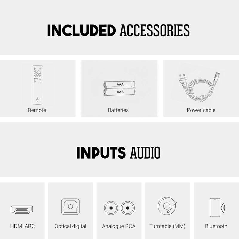 SA1 MK2: Stereo amplifier | HDMI, Bluetooth & Quality Sound